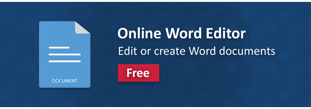Edit Word Documents Online for Free | File Format Processing Plugins for C# .NET Core | Aspose Blog